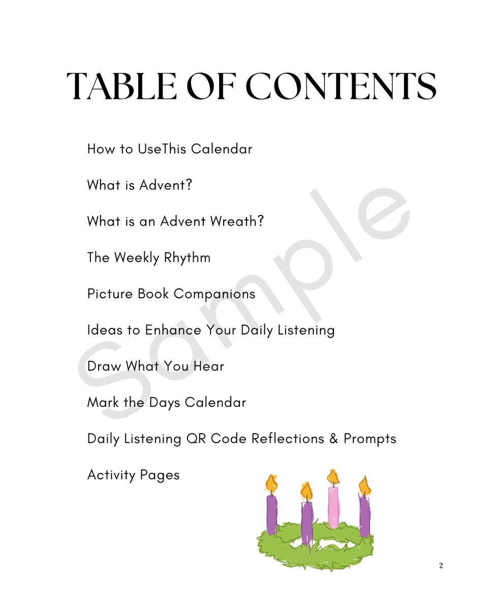 Advent Through Sacred Sound – Squilt Music Appreciation