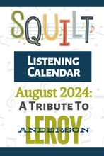 Our Currently Offered Listening Calendars – Squilt Music Appreciation